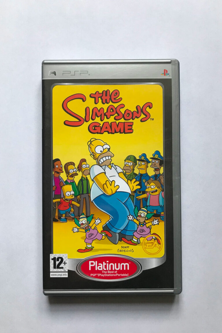 The Simpsons Game(Platinum)(PSP) – Nintendopusheren