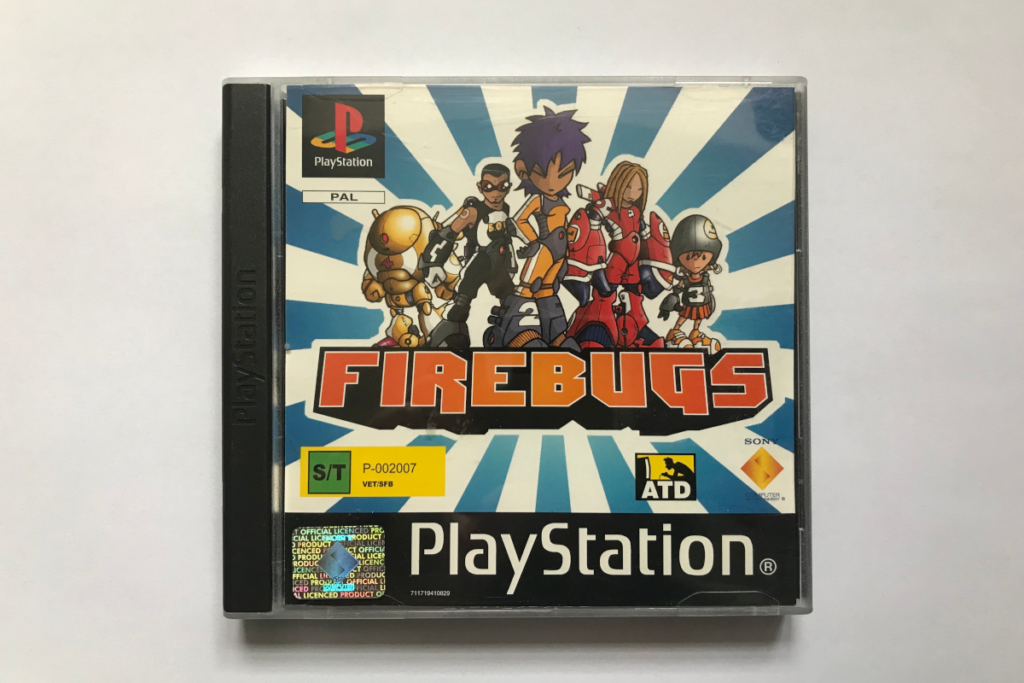 Firebugs(inkl stickers)(PS1) – Nintendopusheren