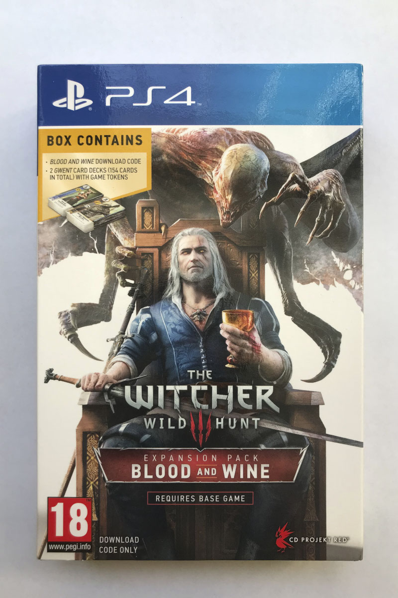 The Witcher 3: Wild Hunt Expansion Pack Blood and Wine(PS4 brugt ...