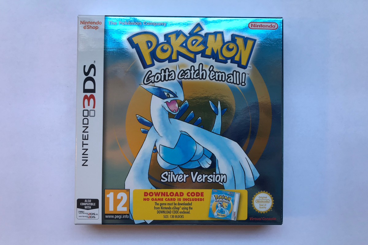 Pokémon Silver(empty box)(3DS) – Nintendopusheren