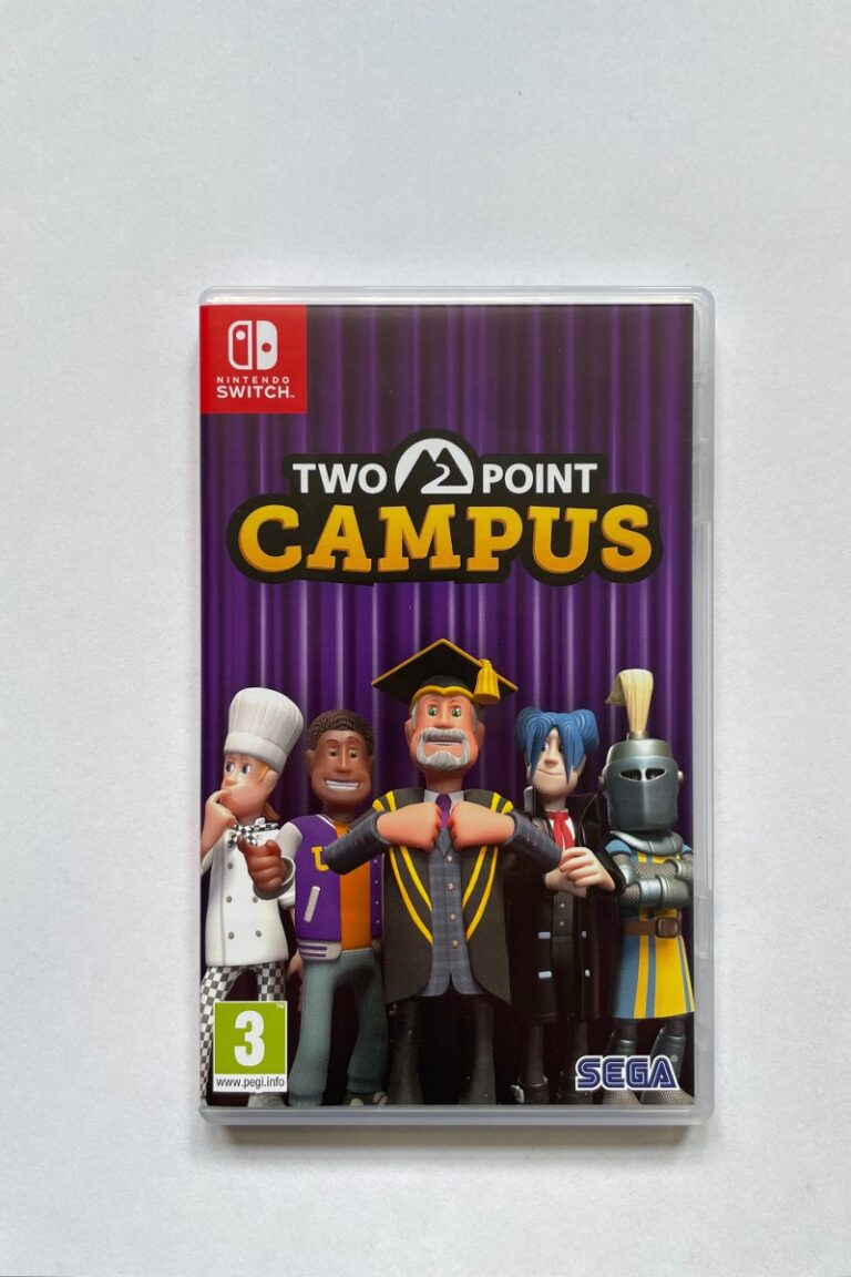 Two Point Campus (Switch Brugt)(coveret har fået vand) – Nintendopusheren