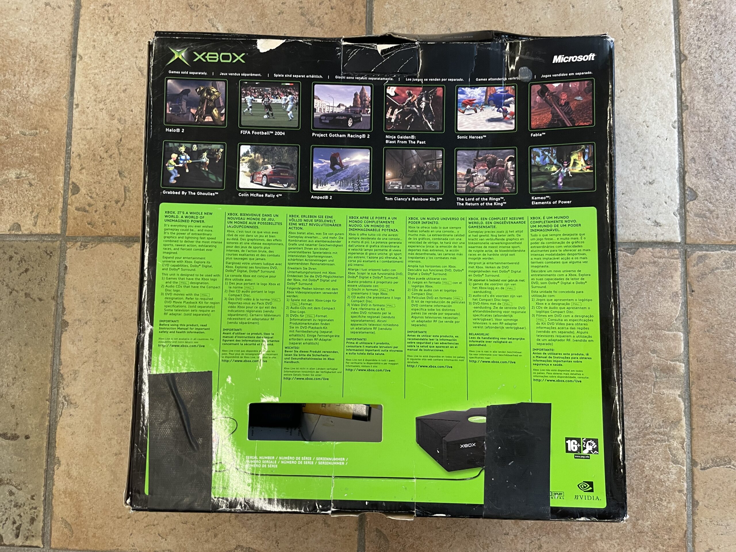 Tom Xbox Original-kasse #2(se billeder) – Nintendopusheren