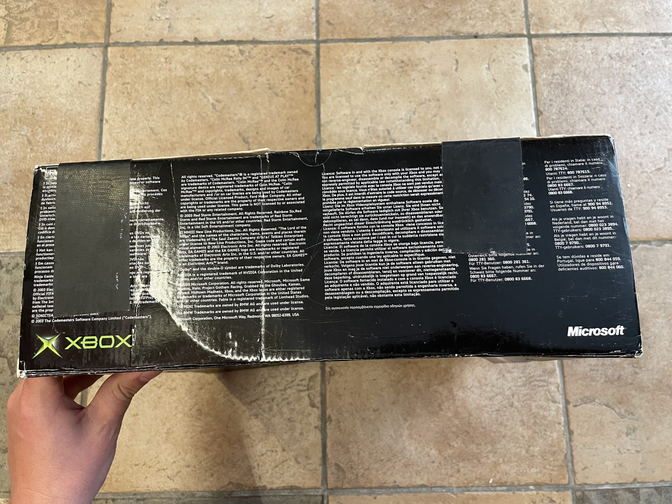 Tom Xbox Original-kasse #2(se billeder) – Nintendopusheren