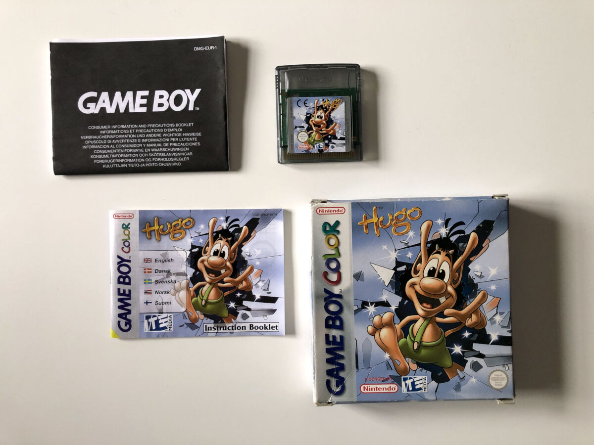 Hugo (Gameboy Color i original emballage) #22 – Nintendopusheren