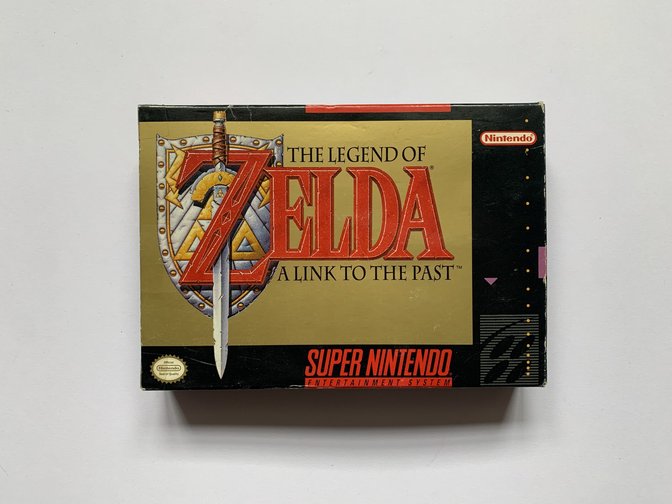The Legend og Zelda: Link to the Past(EMPTY BOX) NTSC/USA ...