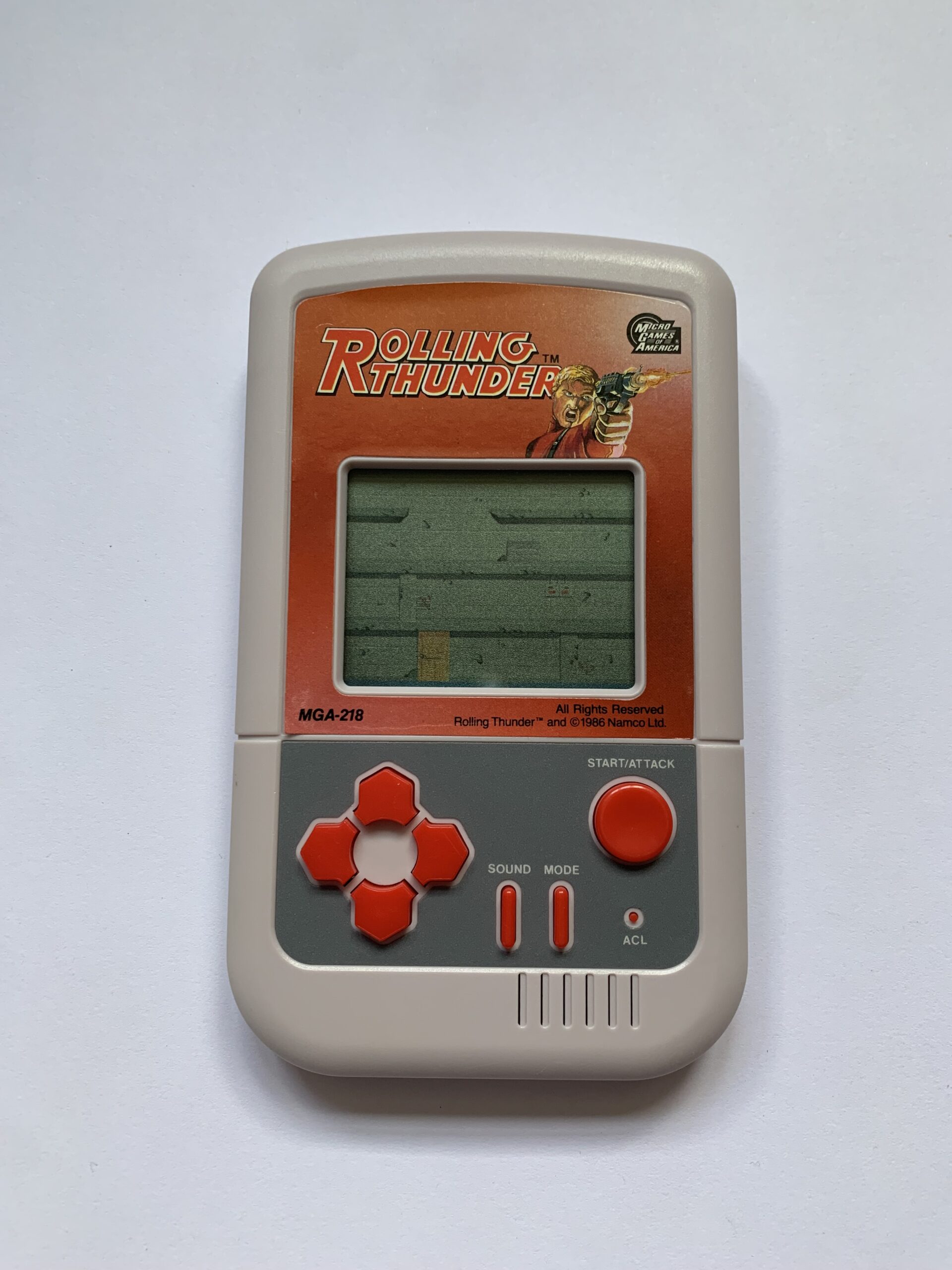 Rolling Thunder fra Micro Games of America(Bip Bip-spil) – Nintendopusheren