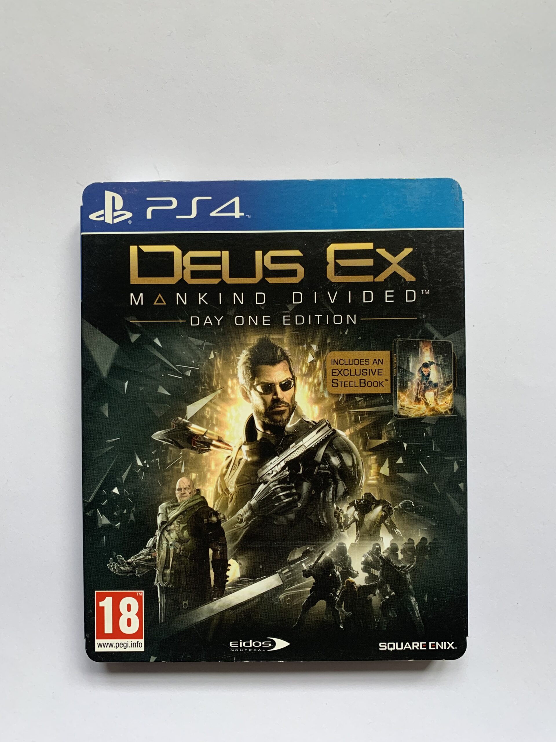 Deus Ex: Mankind Divided(Steelbook og papsleeve)(PS4 brugt ...
