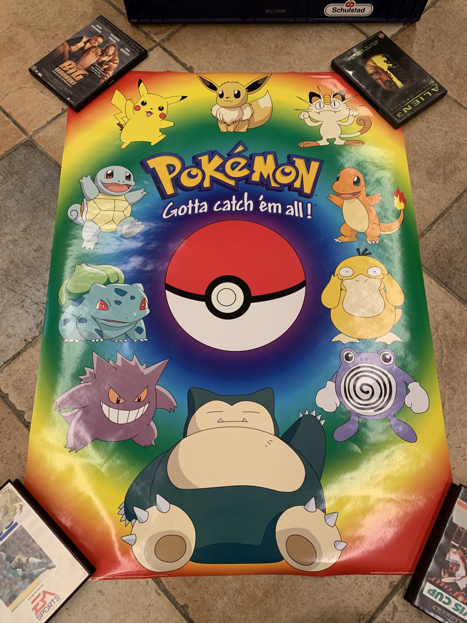 Pokémon-poster #7(A1) – Nintendopusheren