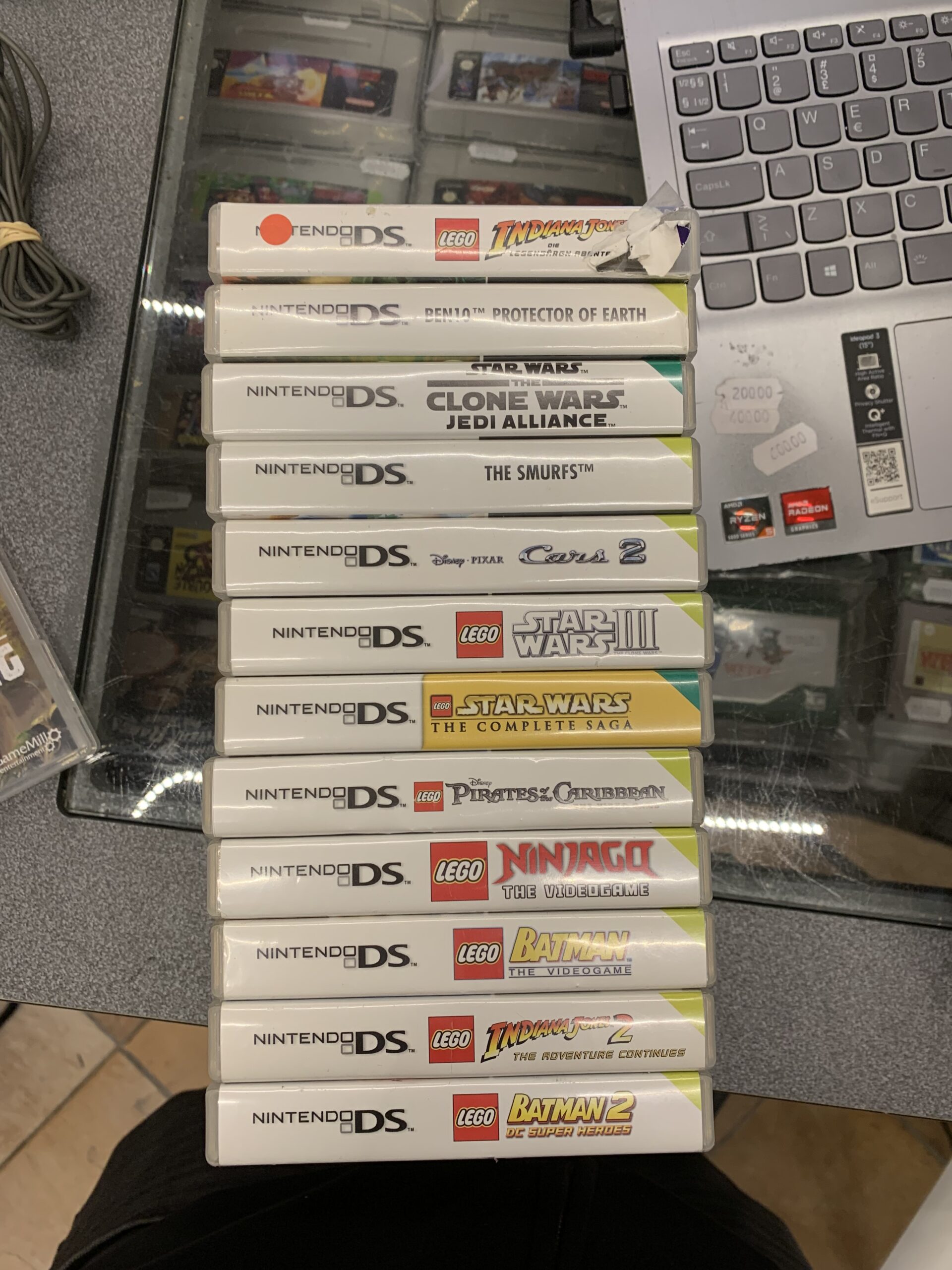 12 x DS-bundle – Nintendopusheren