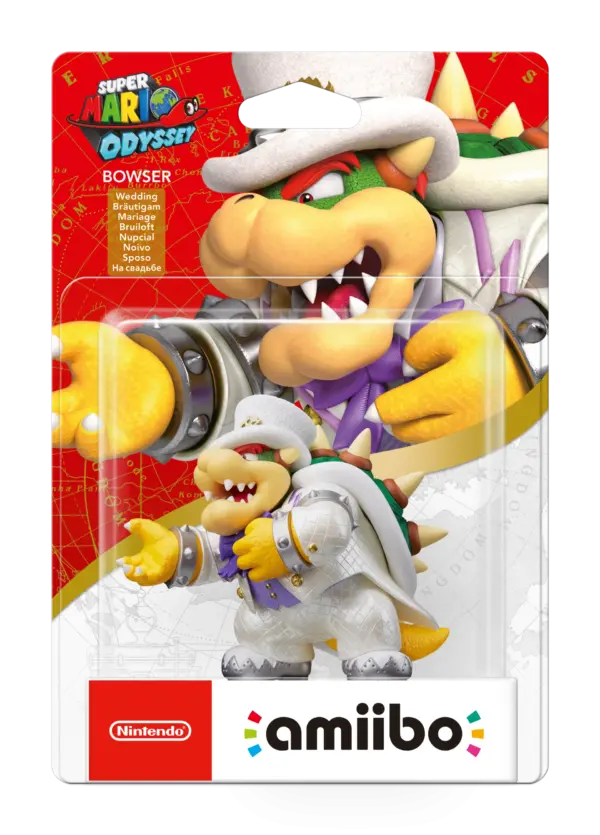 Super Mario Odyssey: Wedding Bowser(i original emballage)(Amiibo ...