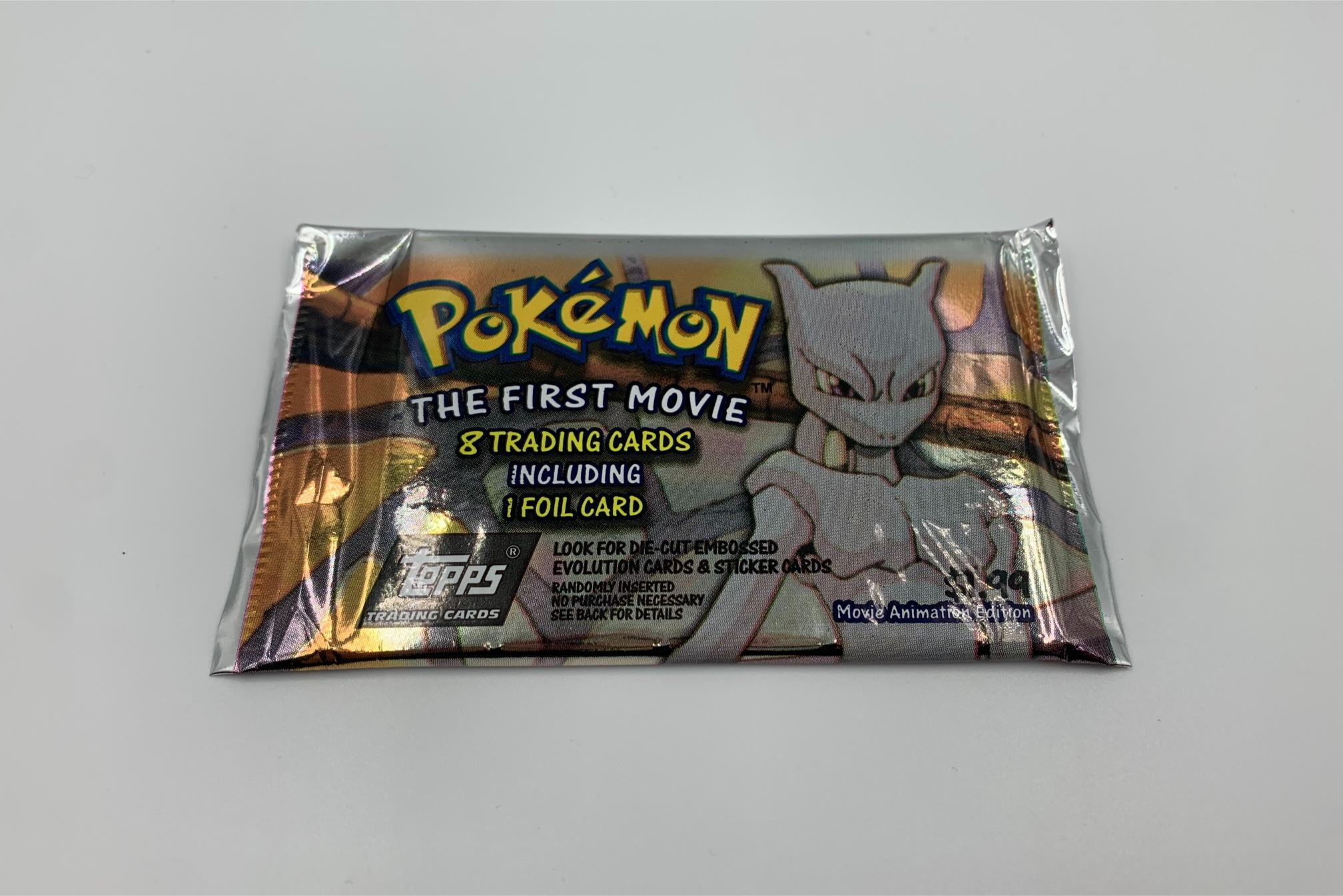Pokemon The First Movie Trading Cards Pack(Pokémon Cards)(sealed ...