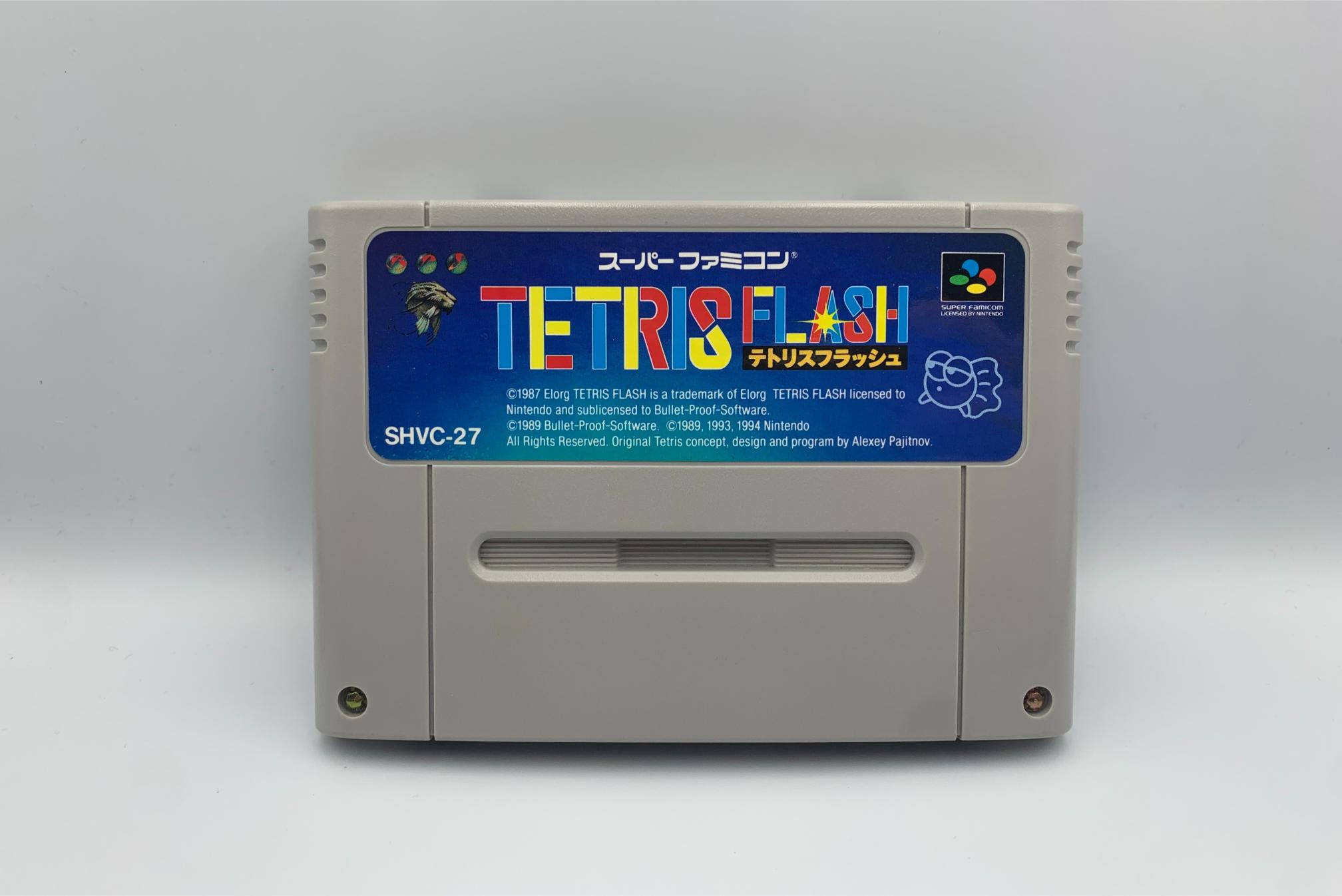 Tetris Flash(Super Famicom) (Japansk) – Nintendopusheren