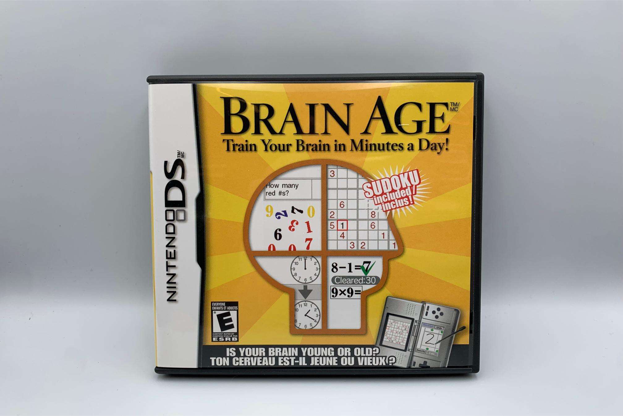 Brain Age(US cover)(DS) – Nintendopusheren