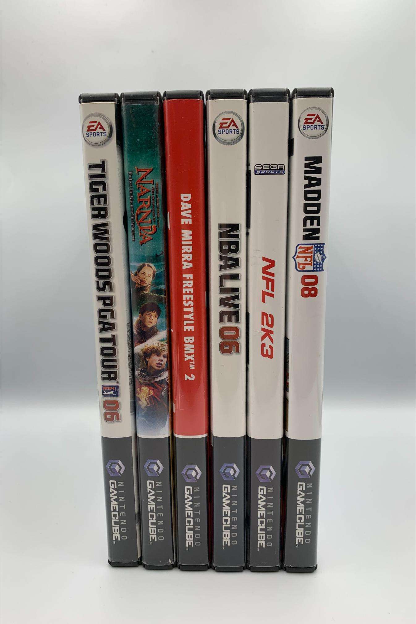 5 x Gamecube-spil(US Gamecube) – Nintendopusheren