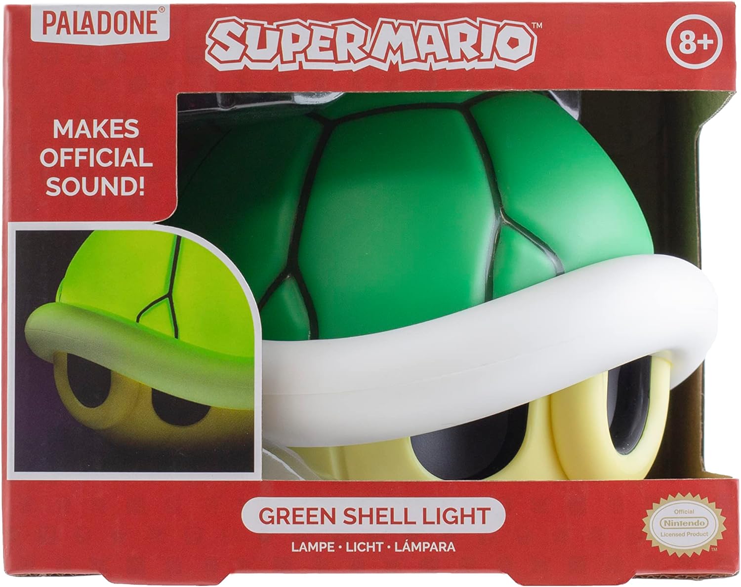 Mario Kart Green Shell m. lys og lyd(Andet) – Nintendopusheren