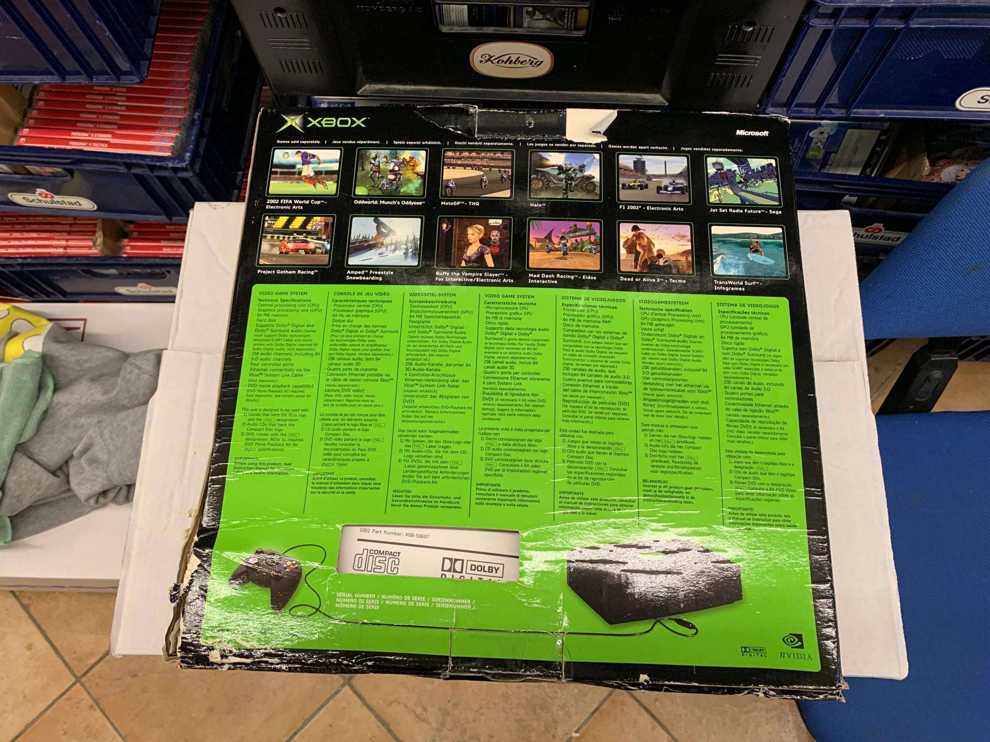 Tom Xbox Original-kasse(se billeder) – Nintendopusheren