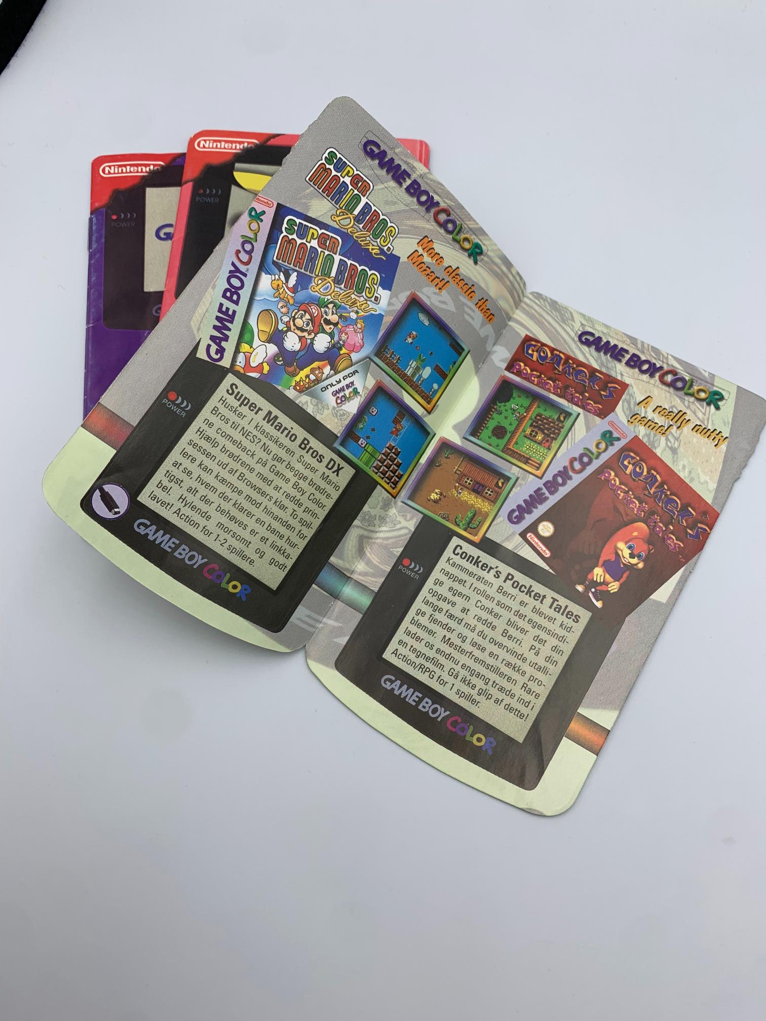 3 x Gameboy Color Promoer(Andet) – Nintendopusheren