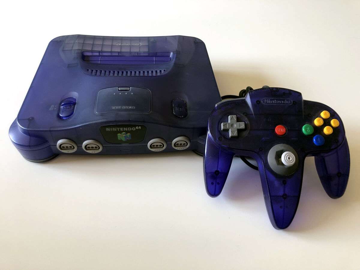 Nintendo 64: Grape Purple – se billeder – Nintendopusheren