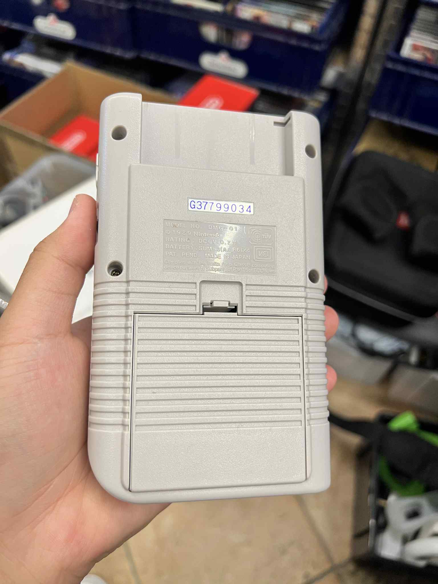 Gameboy Classic: Grey #2 – Nintendopusheren