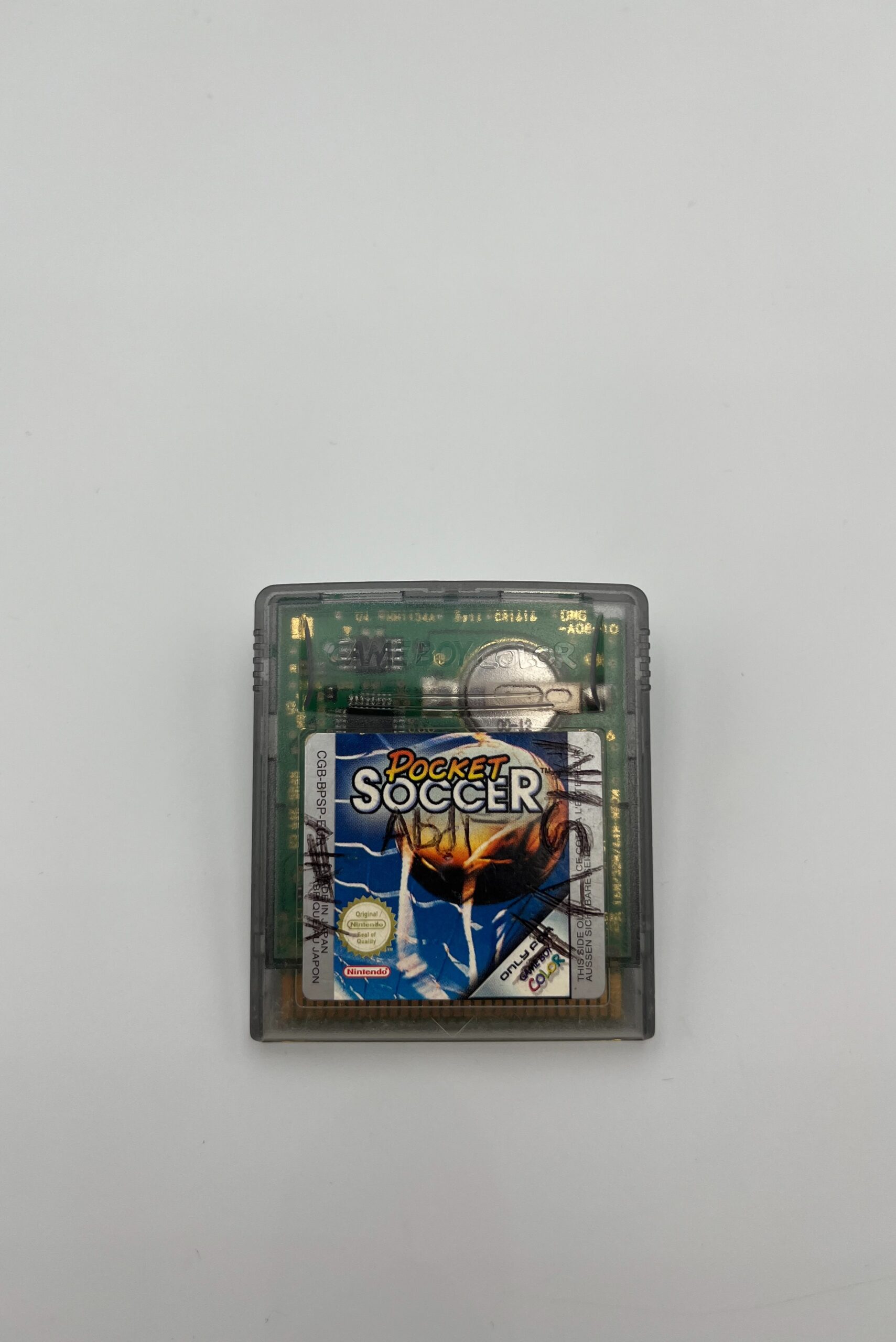 Pocket Soccer(GB Color) – grim label – Nintendopusheren