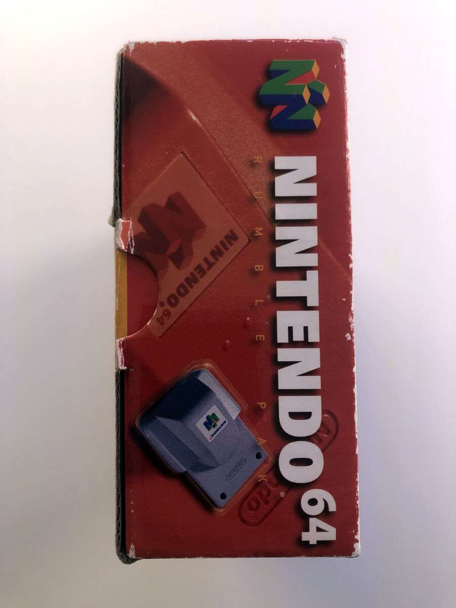Nintendo 64 Rumble Pak Box(TOM/EMPTY) – Nintendopusheren