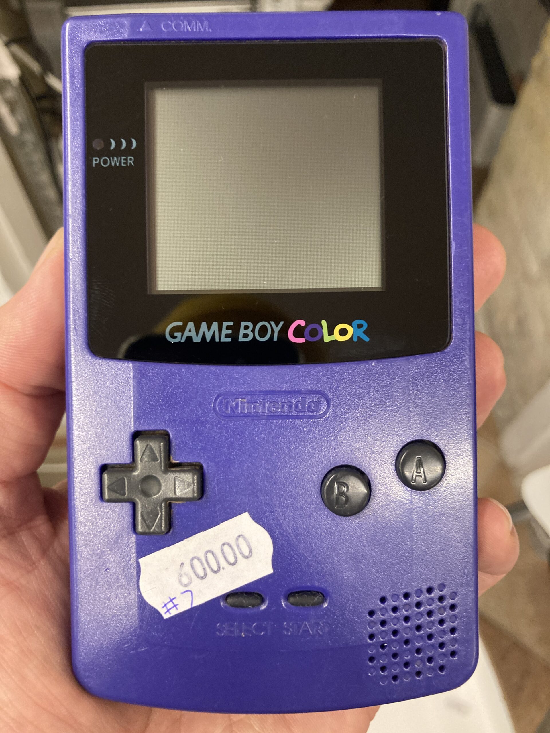 Gameboy Color: Purple #8 – Nintendopusheren