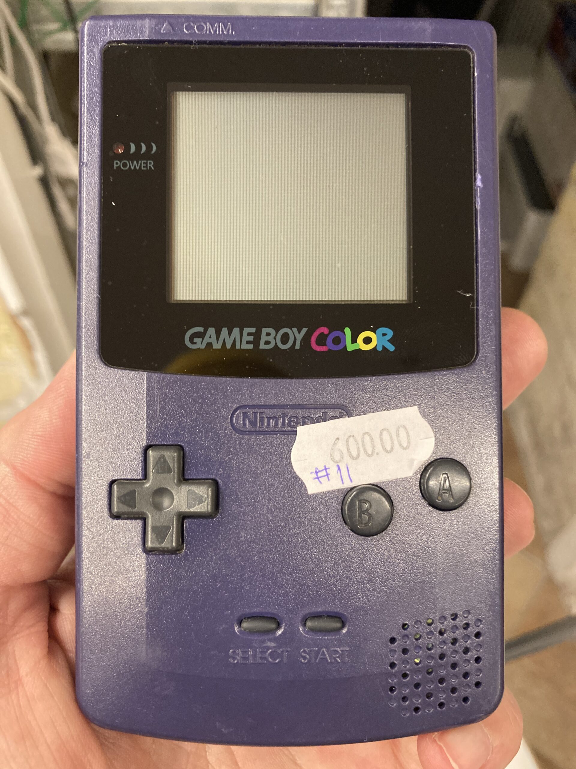 Gameboy Color: Purple #11 – Nintendopusheren