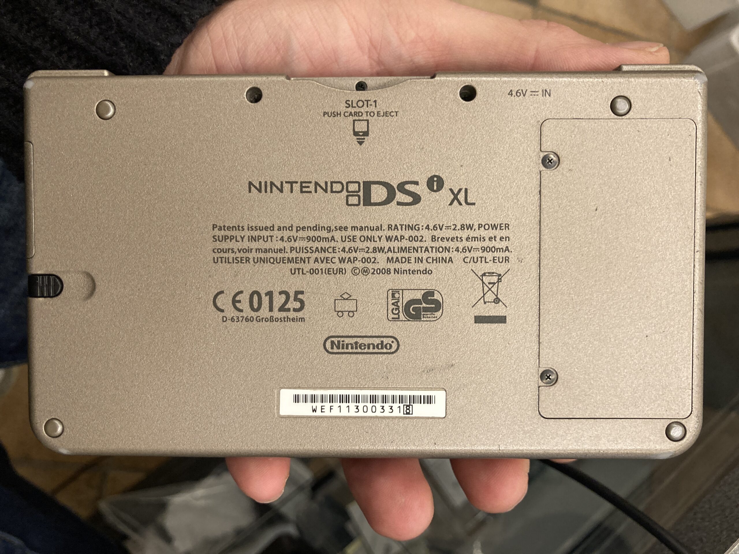 DSi XL: Bronze/Dark Brown inkl. oplader #2 Se billeder – Nintendopusheren