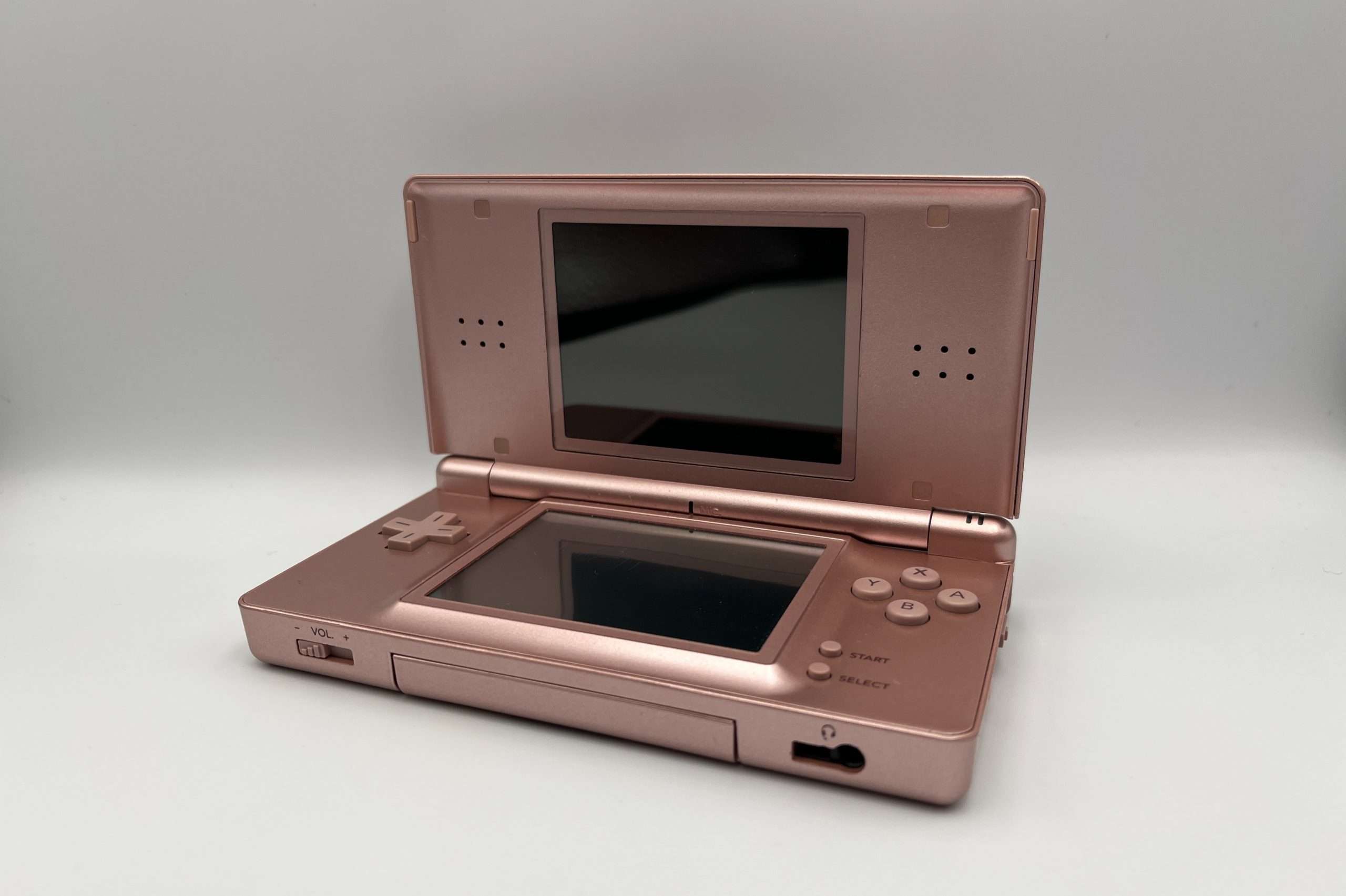 DS lite: Metallic Rose inkl. oplader – Nintendopusheren