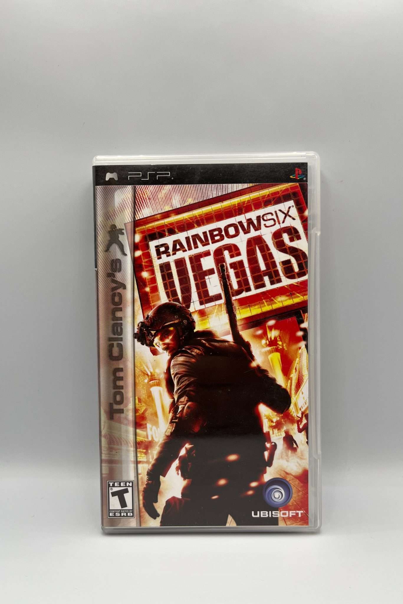Tom Clancy’s Rainbow Six: Vegas(PSP) – US cover – Nintendopusheren